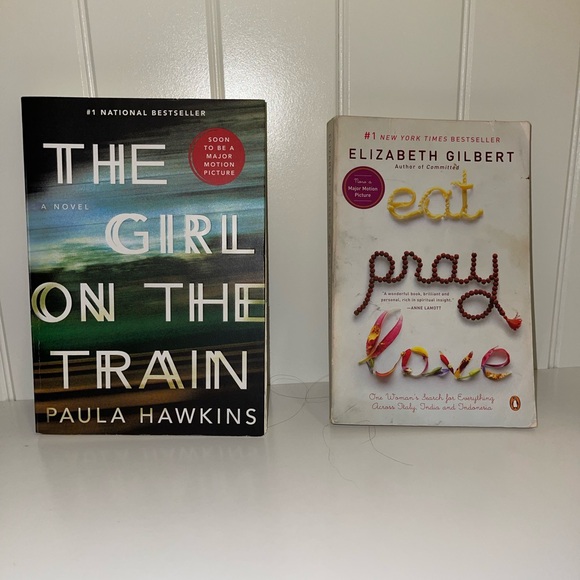 Accents | The Girl On The Train And Eat Pray Love Book Set | Poshmark